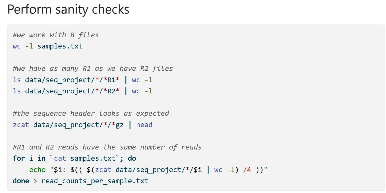 Introduction to the cli